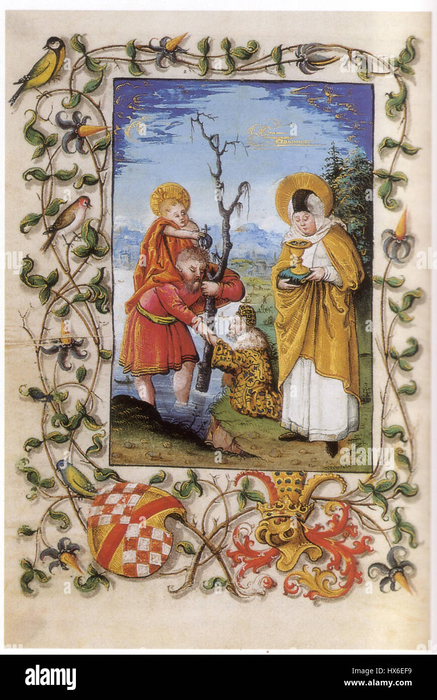 The 'Stundenbuch' (Book of Hours) is a medieval Christian devotional ...