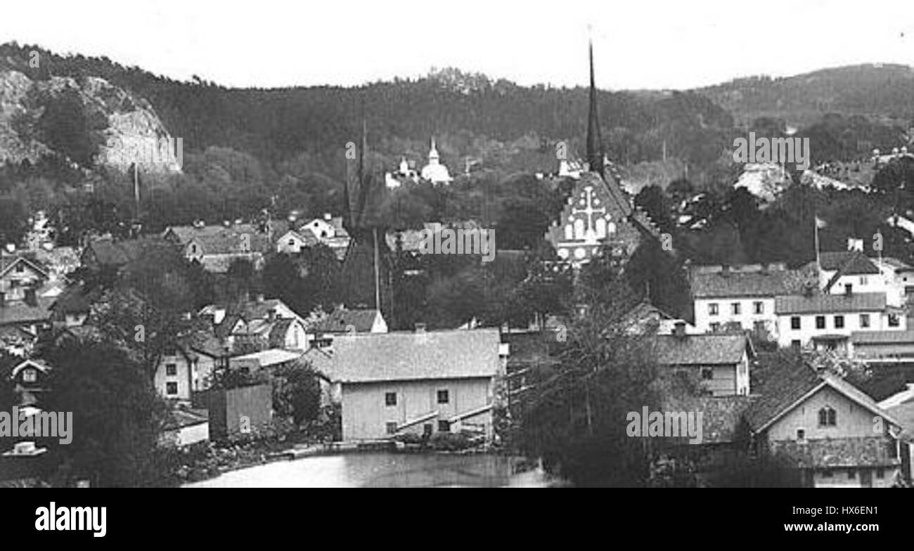 'Sköderköping 1920 tal' refers to an image or artwork of Söderköping ...