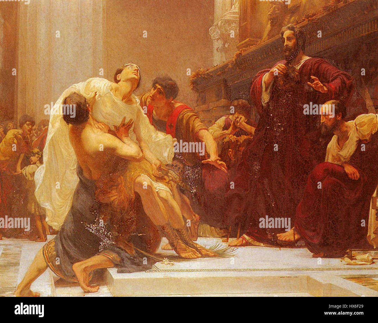 Ancient greek hero death hi-res stock photography and images - Alamy