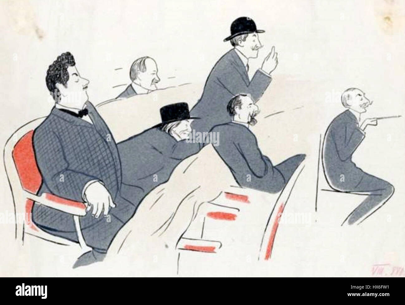 'Une répétition à l'Opéra Comique' (A Rehearsal at the Opera Comique ...