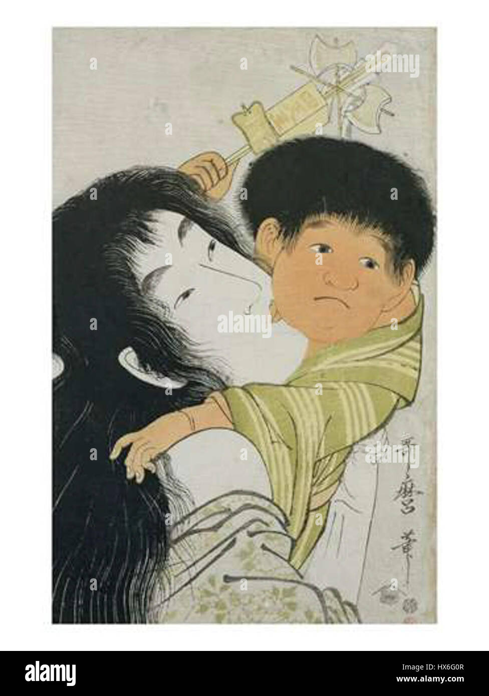 Utamaro Cut Out Stock Images & Pictures - Alamy