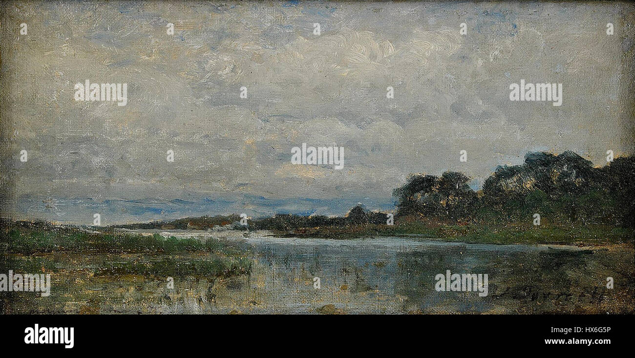 ‘Motiv från Stockholms omgivningar’ by Victor Forsell is a depiction of ...
