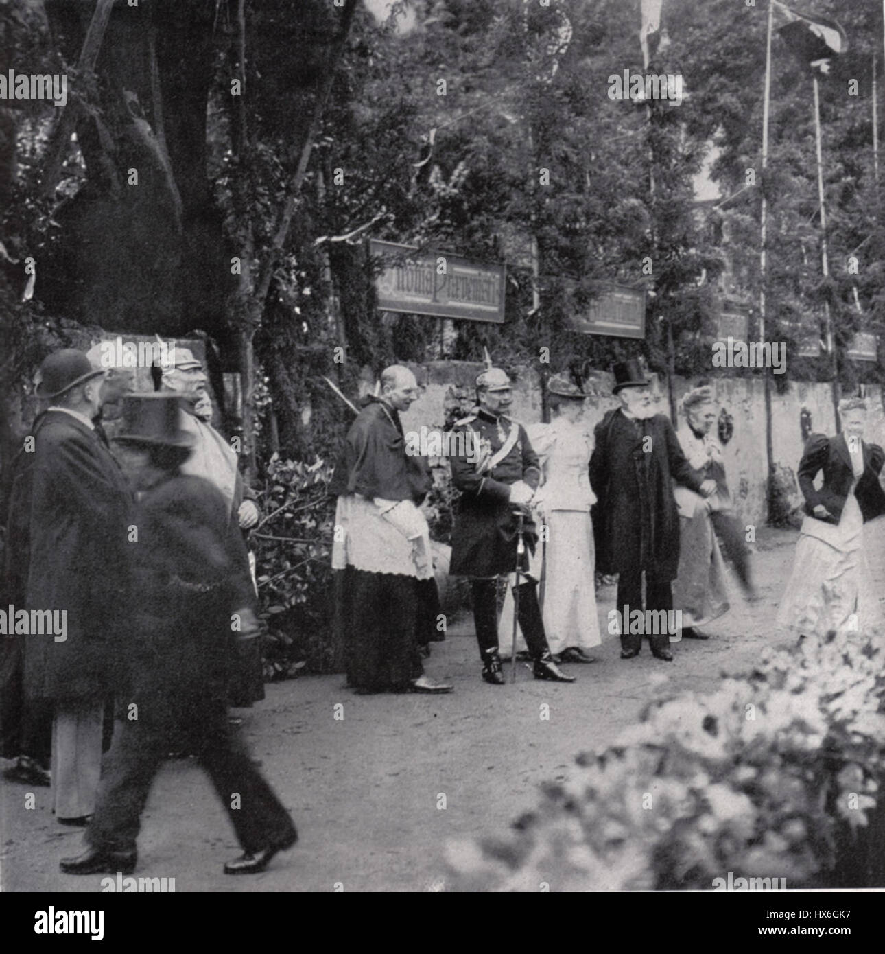 A portrait of Wilhelm II, the last German Emperor, taken in 1901, which ...