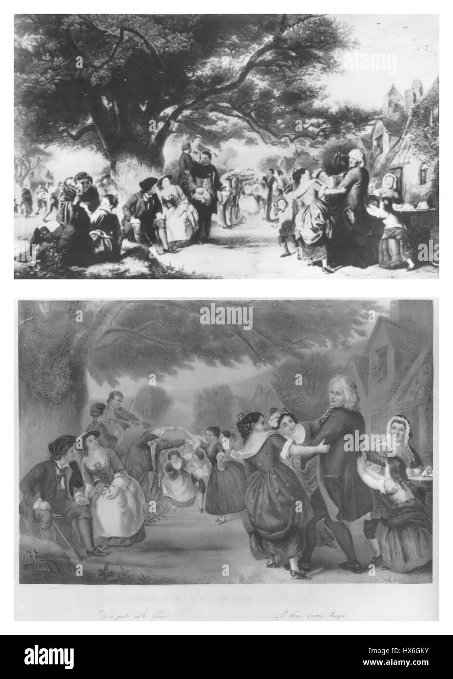 'English Merry Making' by William Frith captures a lively and joyous ...