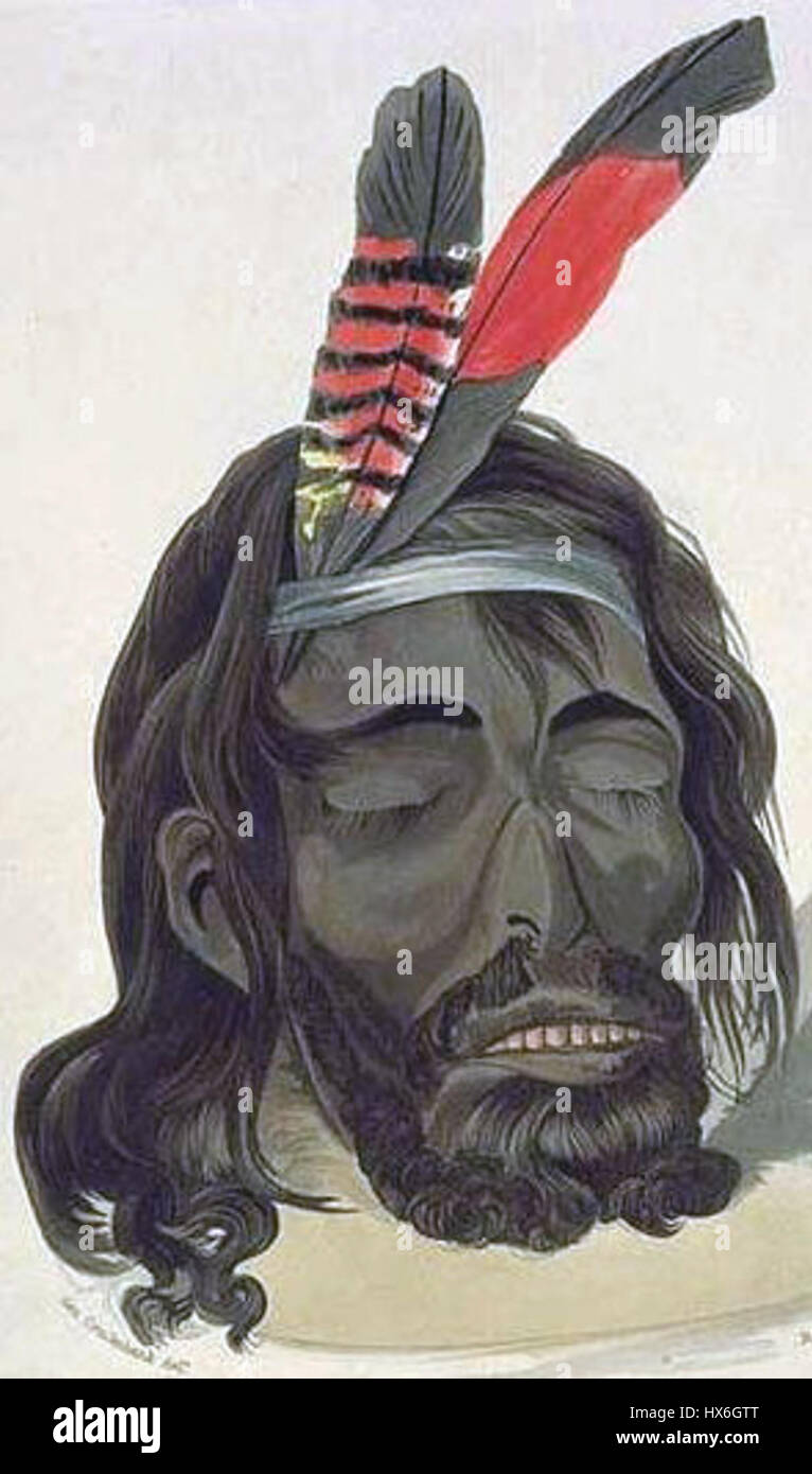 Yagan was an Aboriginal leader and resistance figure from Australia in ...