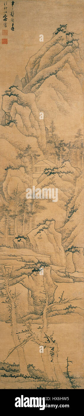 Traditional chinese silk painting hi-res stock photography and images ...