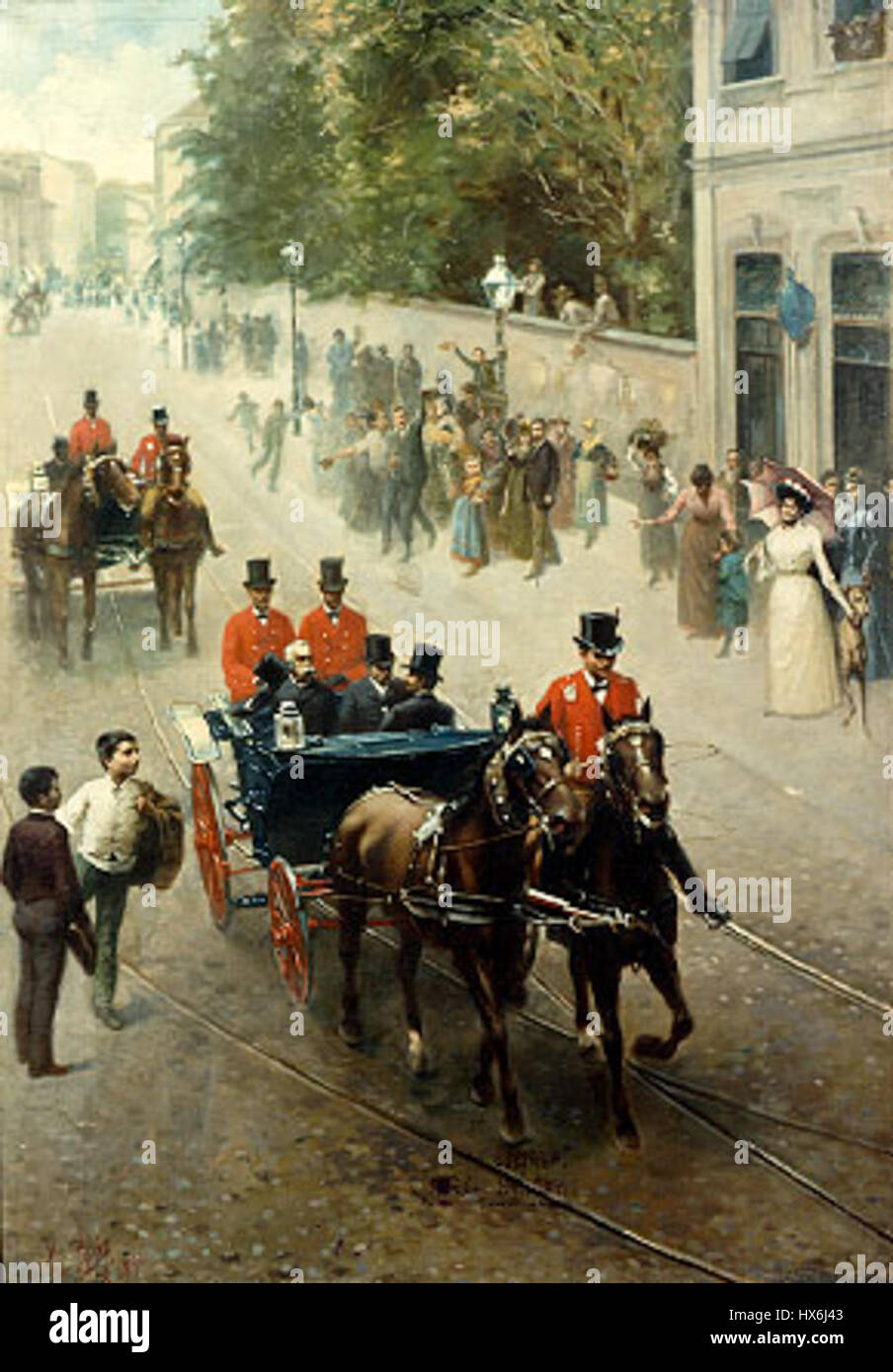 'Assassinio di Umberto I' by Luigi Sorio depicts the tragic assassination of King Umberto I of ...