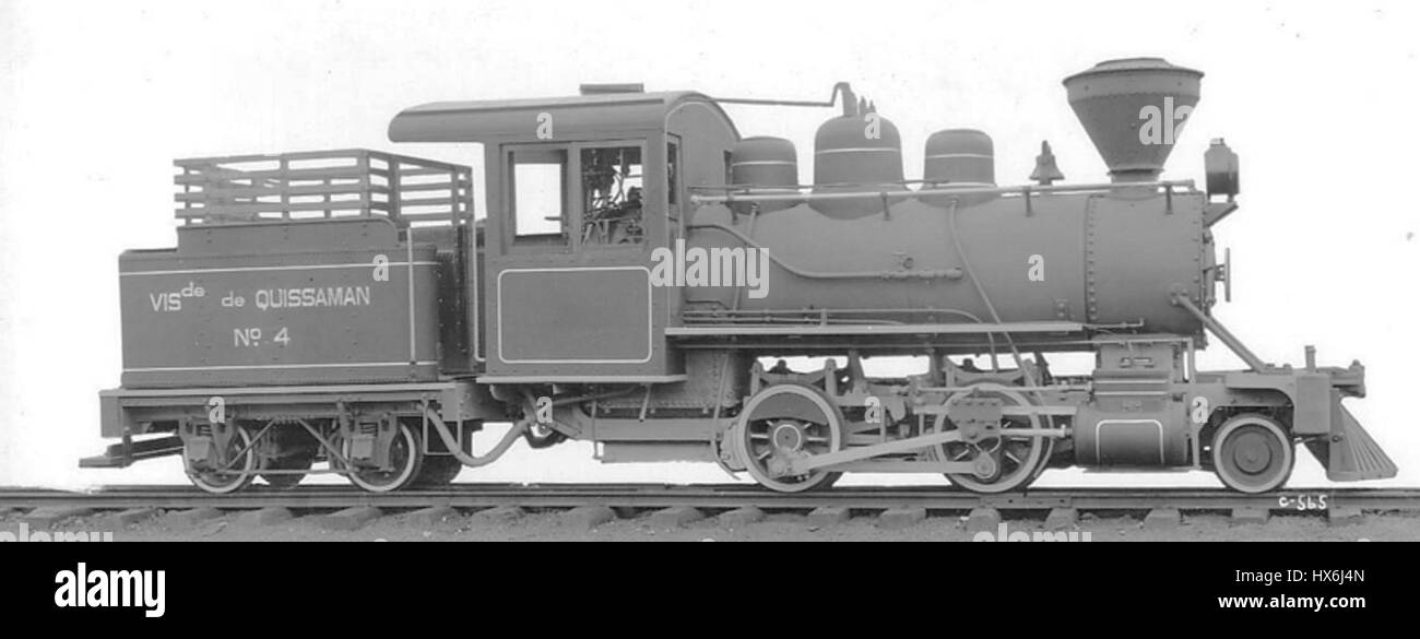 The Locomotiva Visconde de Quissaman is a historic steam locomotive ...