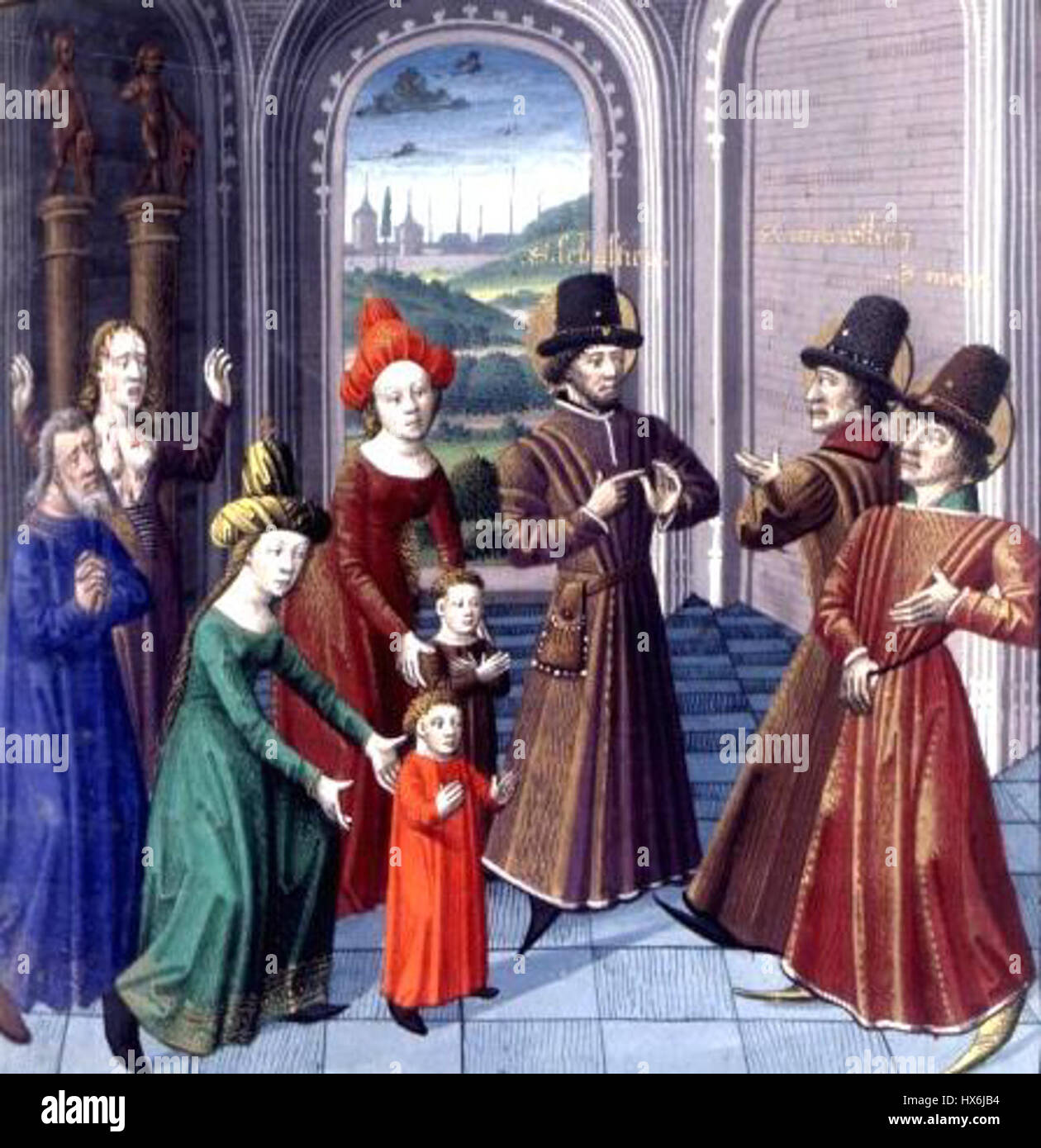 *Mark and Marcellian* is a religious painting depicting the martyrdom of Saint Mark and Saint ...