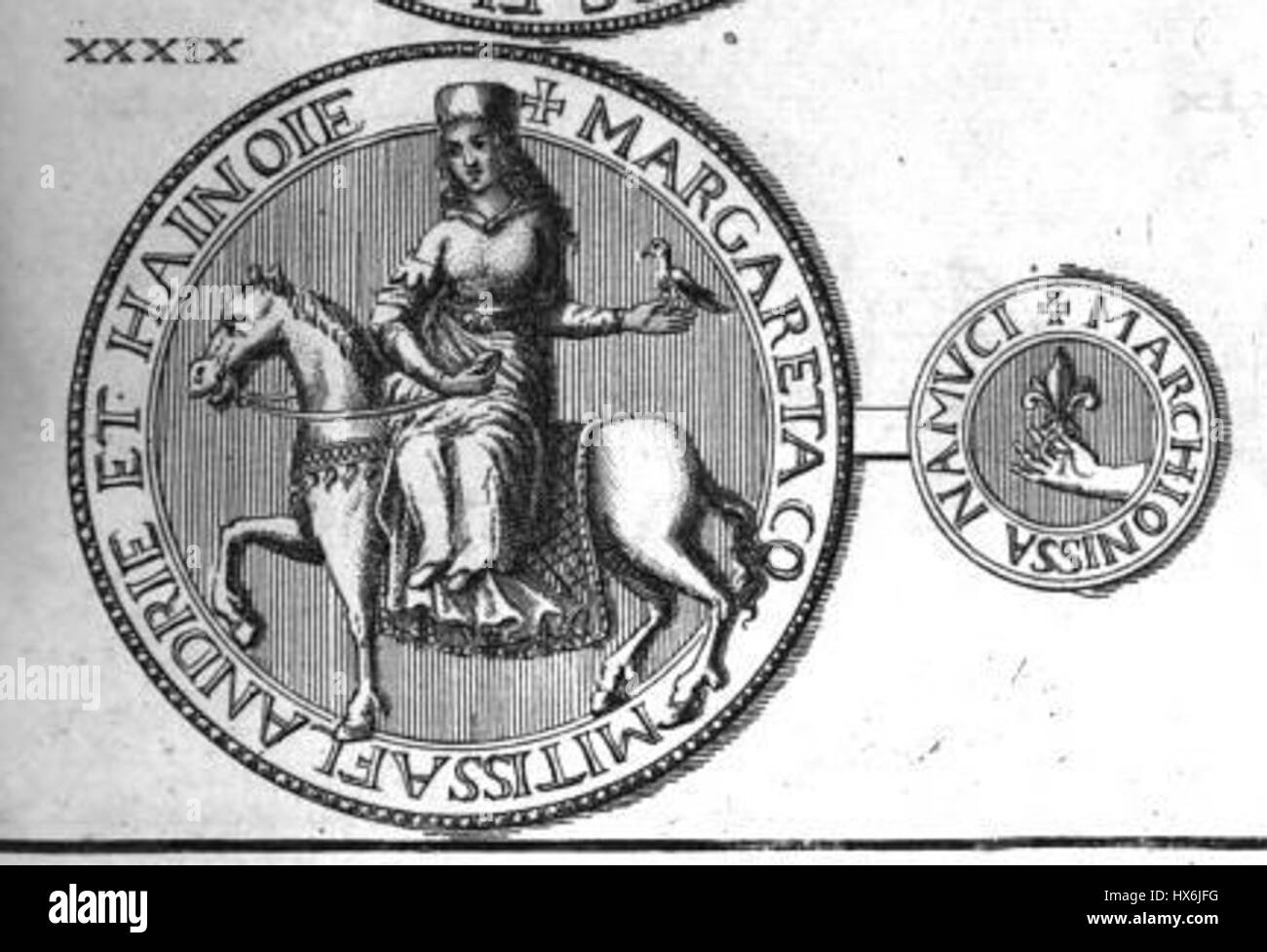 Margaret I of Flanders Stock Photo - Alamy