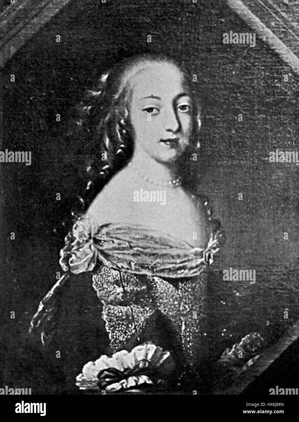 The portrait of Madame de Montespan, a prominent French courtier during ...