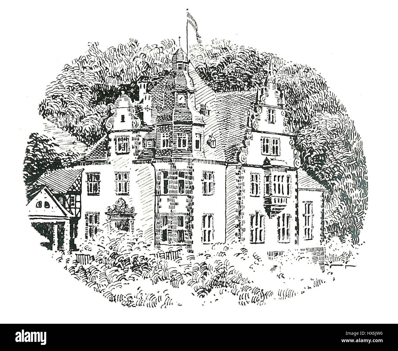 The Teutonia Haus in Marburg, Germany, is a historic building known for ...