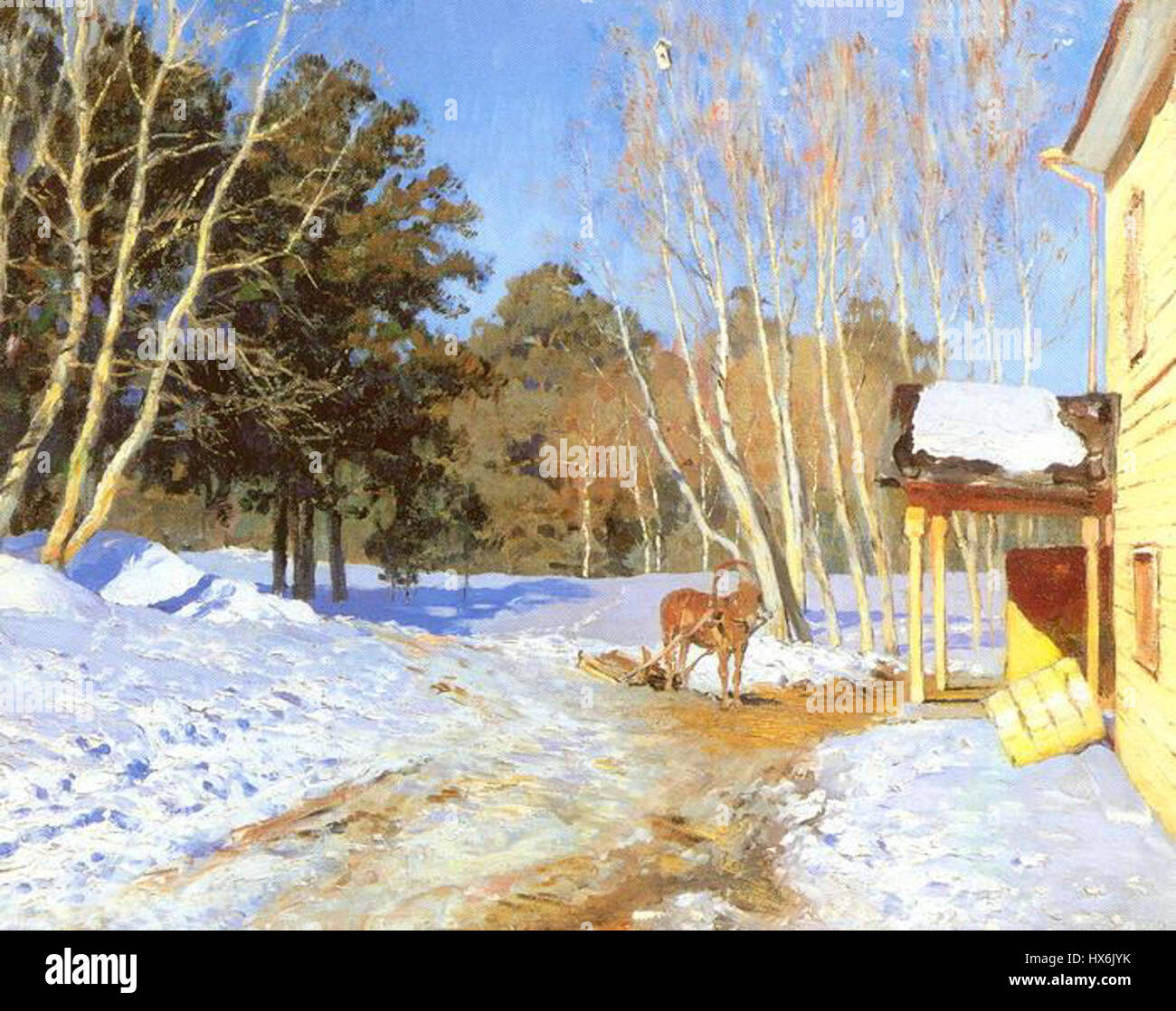 Levitan work hi-res stock photography and images - Alamy