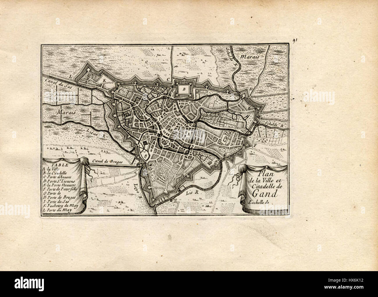 Map of beaulieu hi-res stock photography and images - Alamy