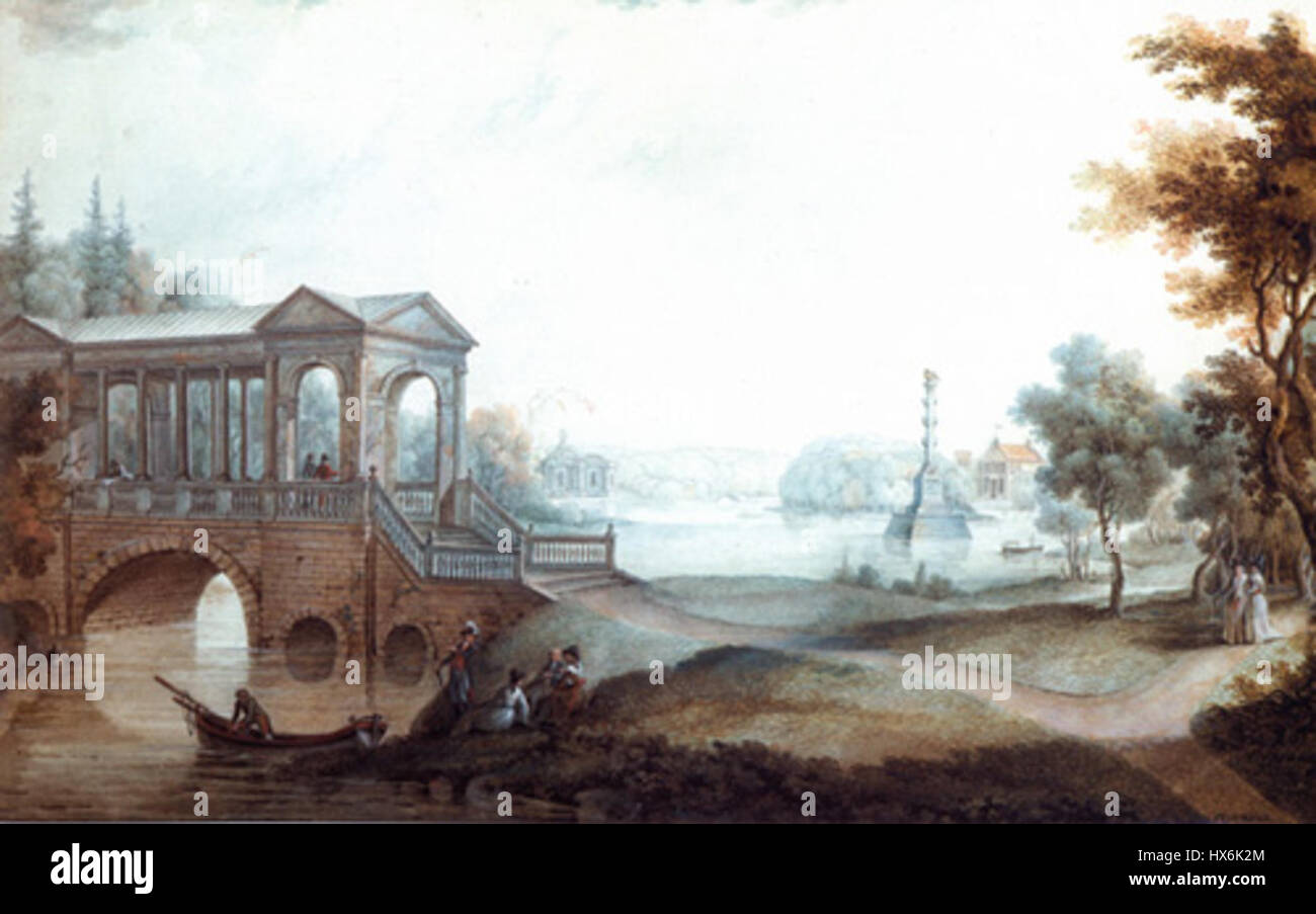 Neoclassical bridge structure hi-res stock photography and images - Alamy