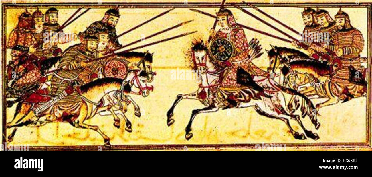 Mongol cavalry hi-res stock photography and images - Alamy