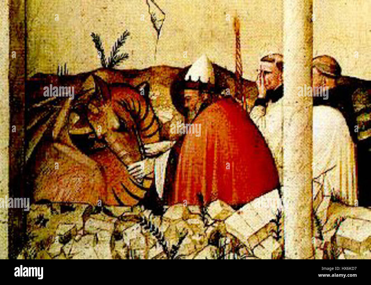 Maso di Banco's 'Miracle of the Dragon' from around 1340 is a fresco ...