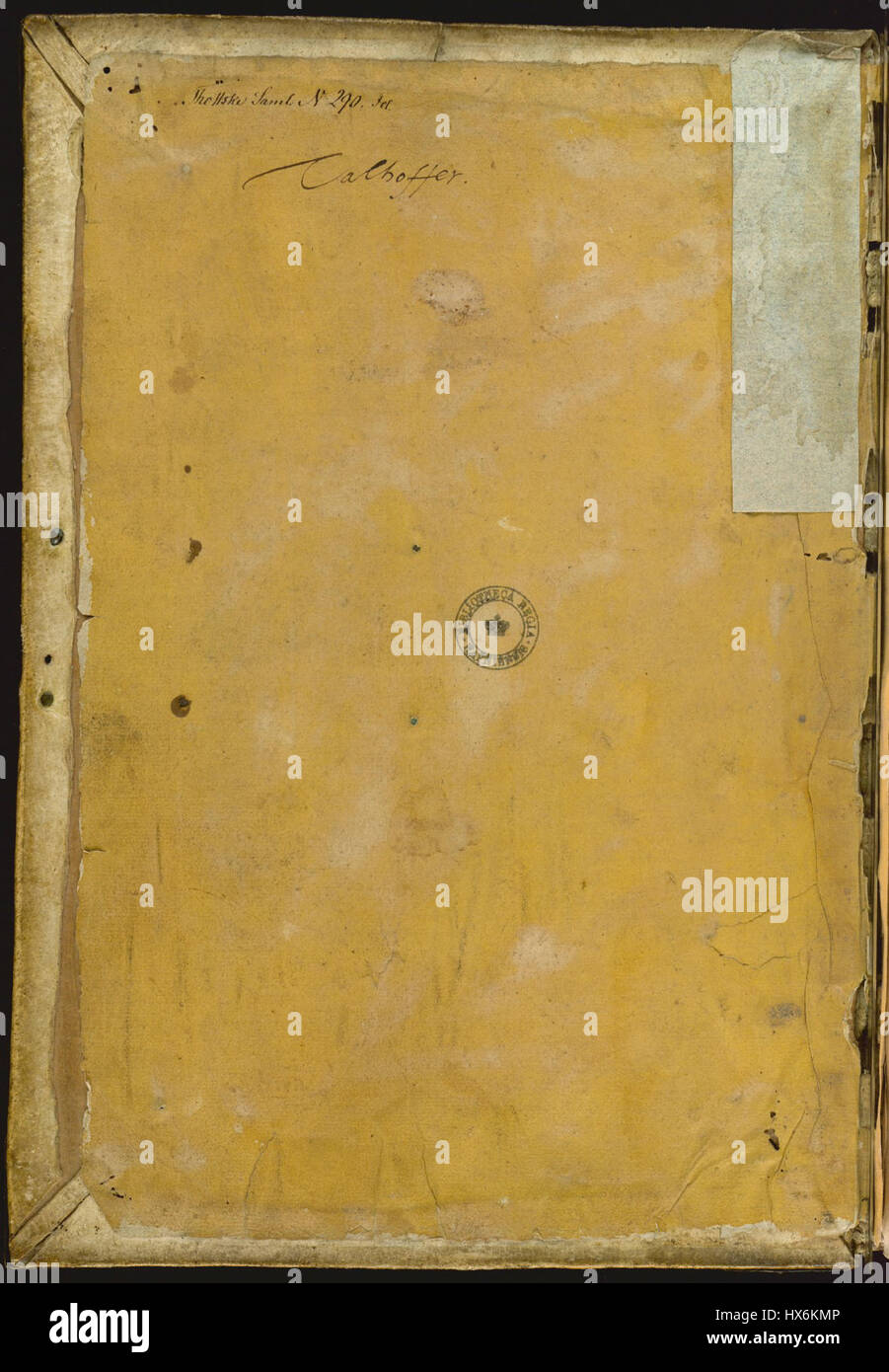 Ms.Thott.290.2C2BA Cover 2 Stock Photo - Alamy