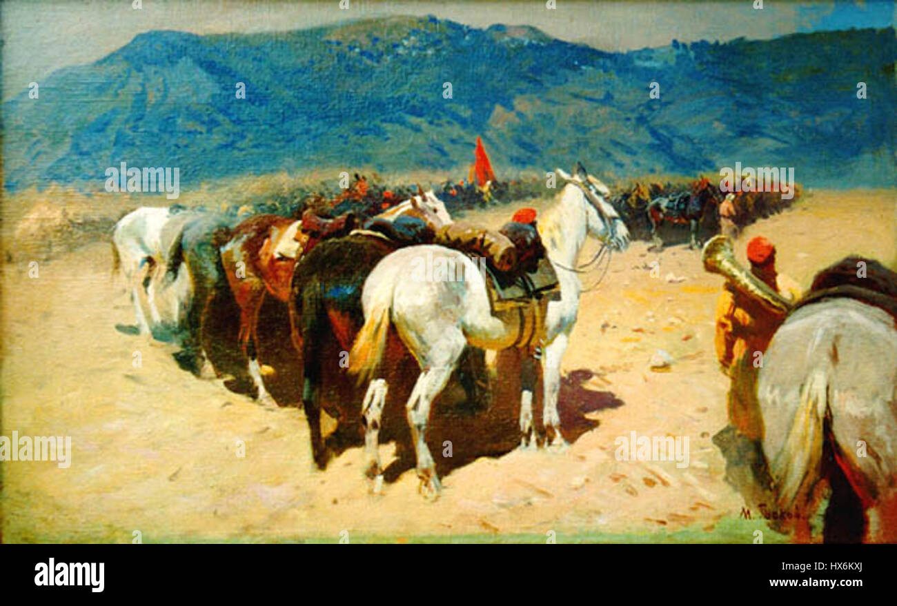 Mitrophan Grekov was a Russian artist known for his depictions of ...