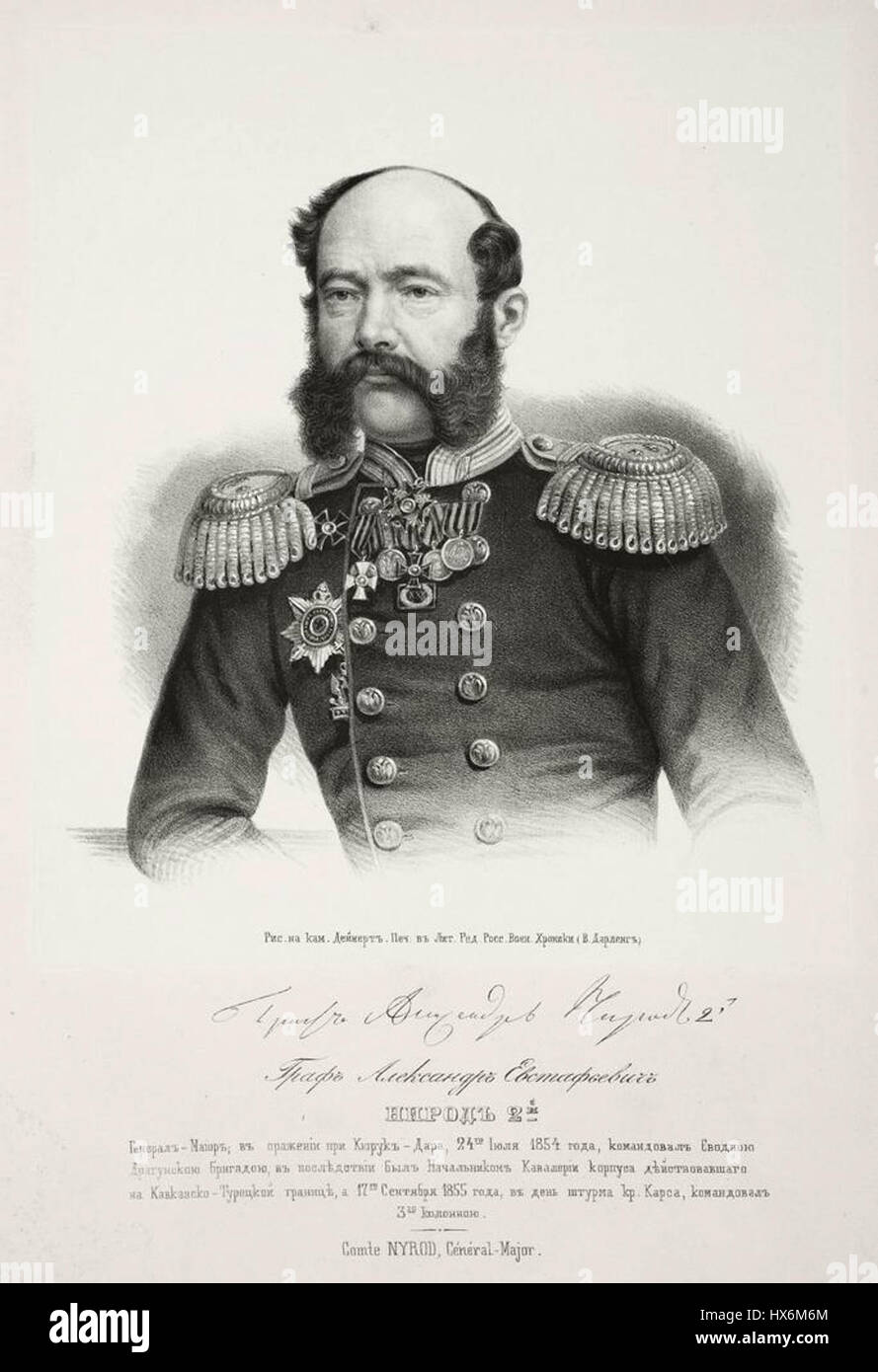 Nyrod Alexandr Evstafievitch was a prominent Russian artist, known for ...