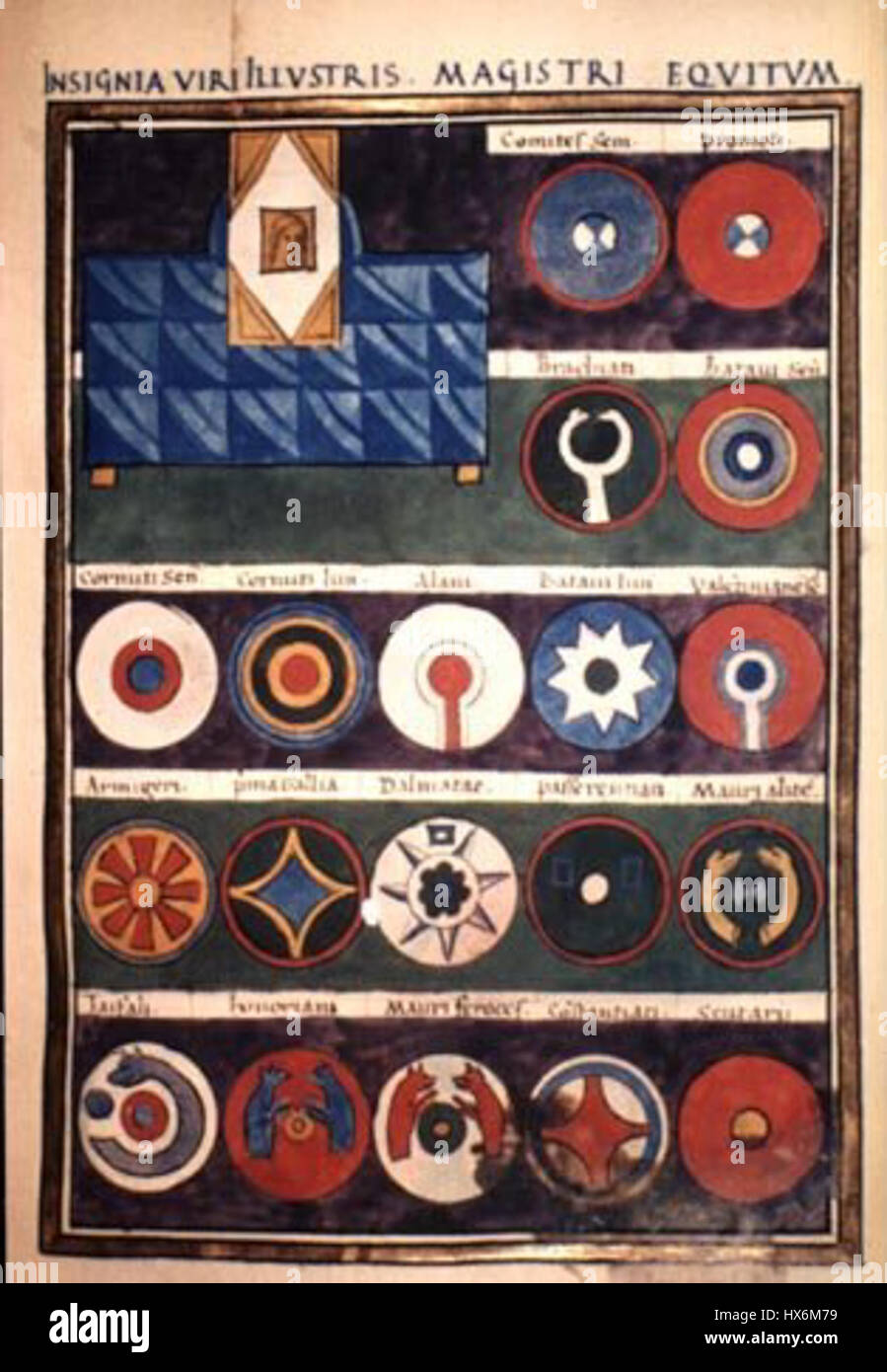 The 'Notitia Dignitatum' is a Roman document detailing the ...