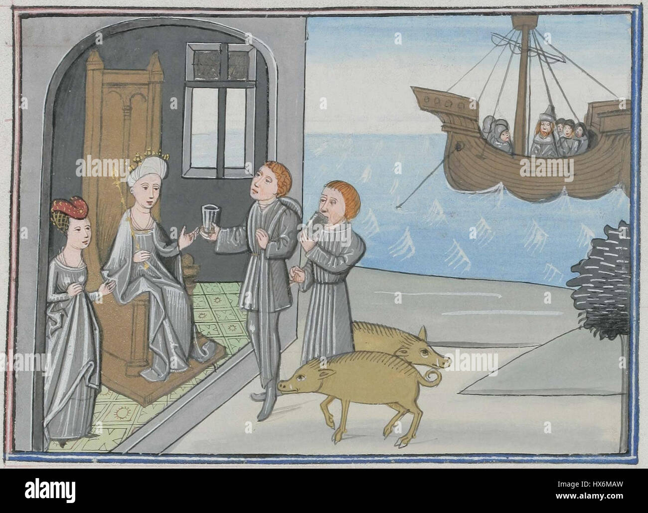 Othea's Epistle, housed in the Fondation Martin Bodmer, is a medieval ...