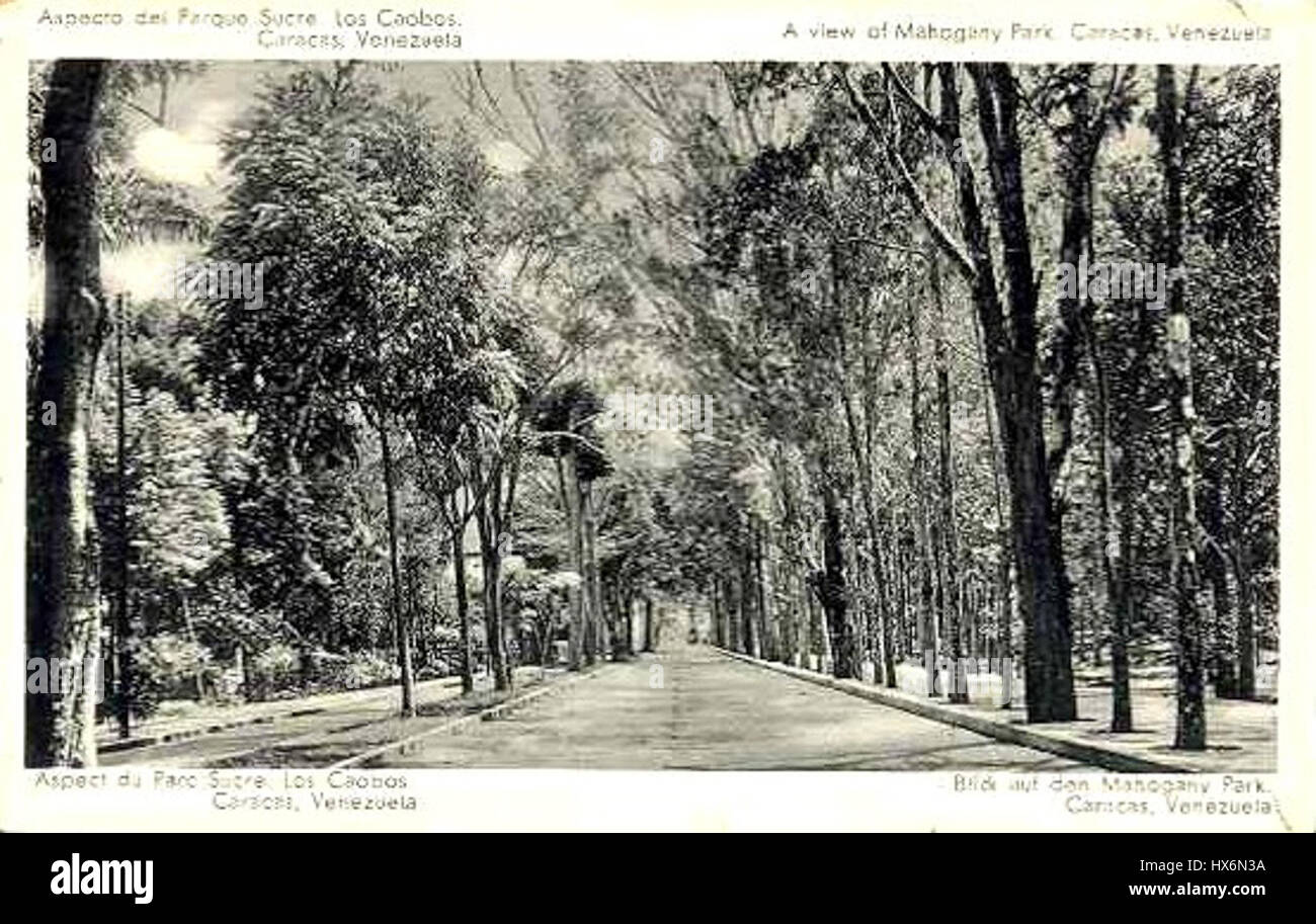 'Parque Los Caobos' in Caracas, Venezuela, is a public park that has ...