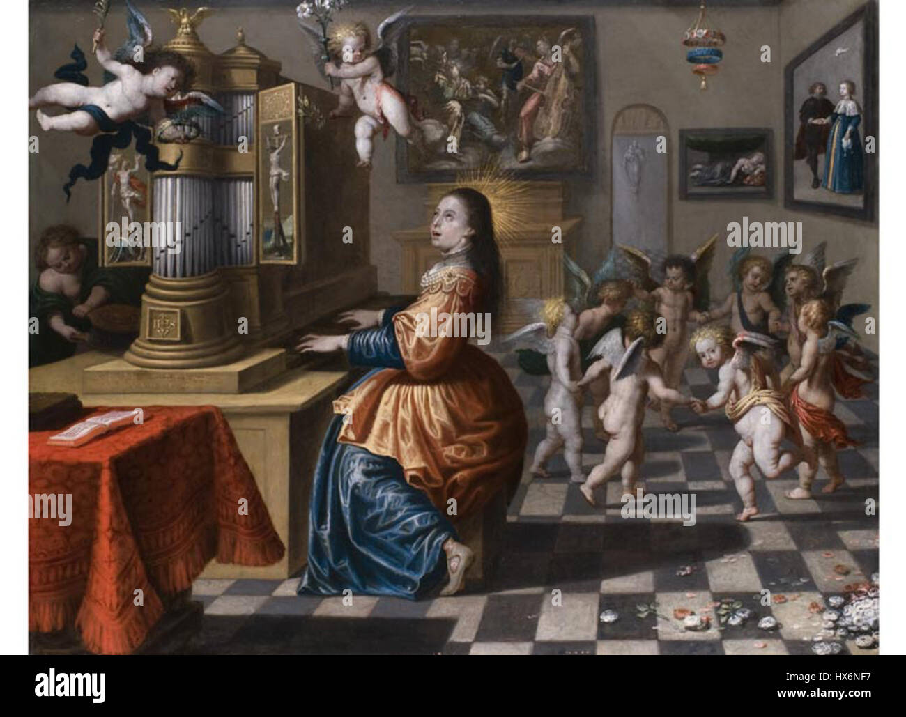 Peeter Sion’s 'St Cecilia' is a revered work from the late Middle Ages ...