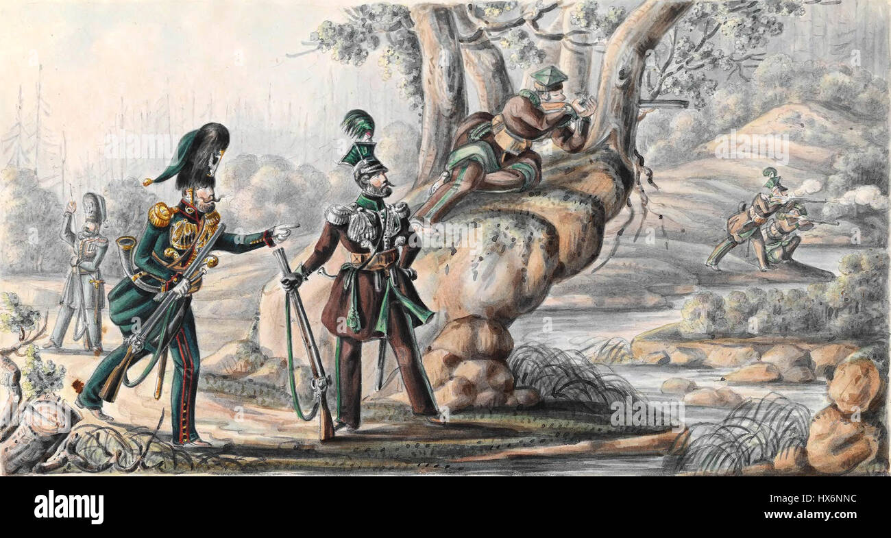 The Polish snipers of the November Uprising, fought in 1830-1831, were ...