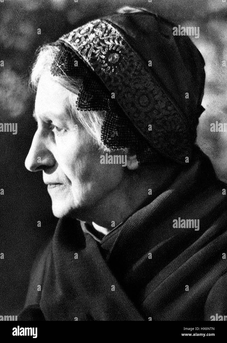 This portrait depicts Elena Marothy Soltesova, showcasing her in an ...