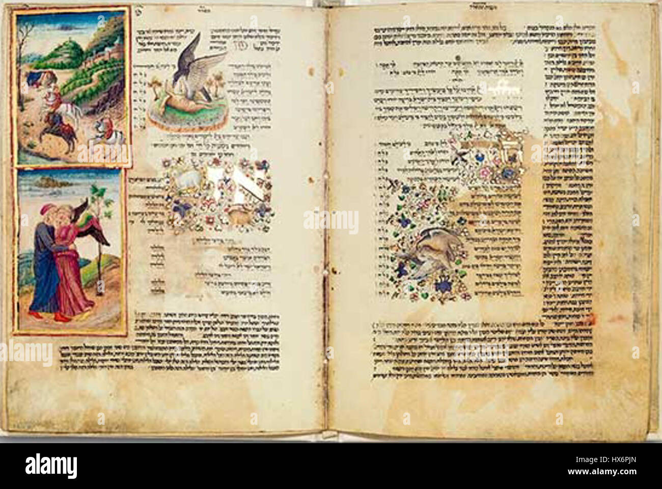 Rothschild haggadah hi-res stock photography and images - Alamy