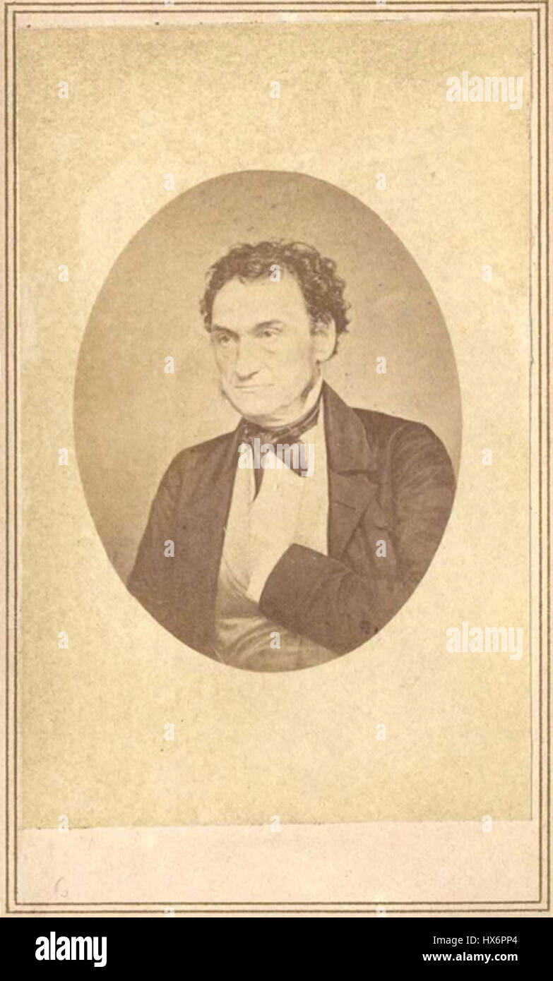 This 19th-century portrait of Rufus Choate, an American lawyer and ...