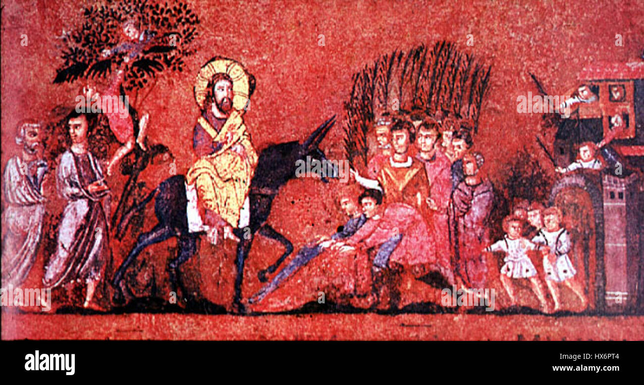 The Rossano Gospels is a Byzantine manuscript, known for its vivid ...