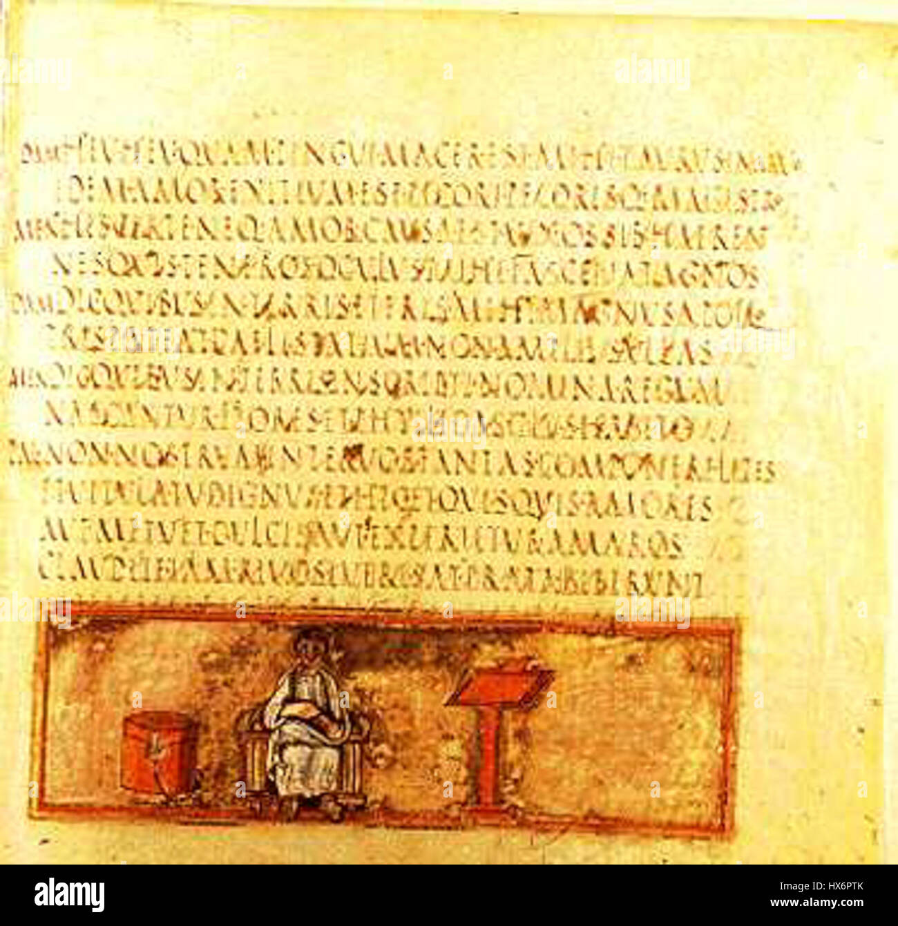 The 'Roman Virgil Folio 009r' is an ancient manuscript page from the ...