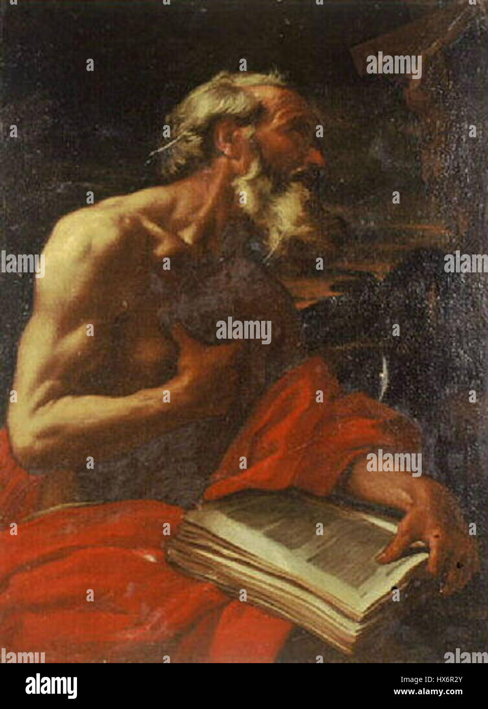 'Saint Jerome' is a painting by the artist in the collection of the ...