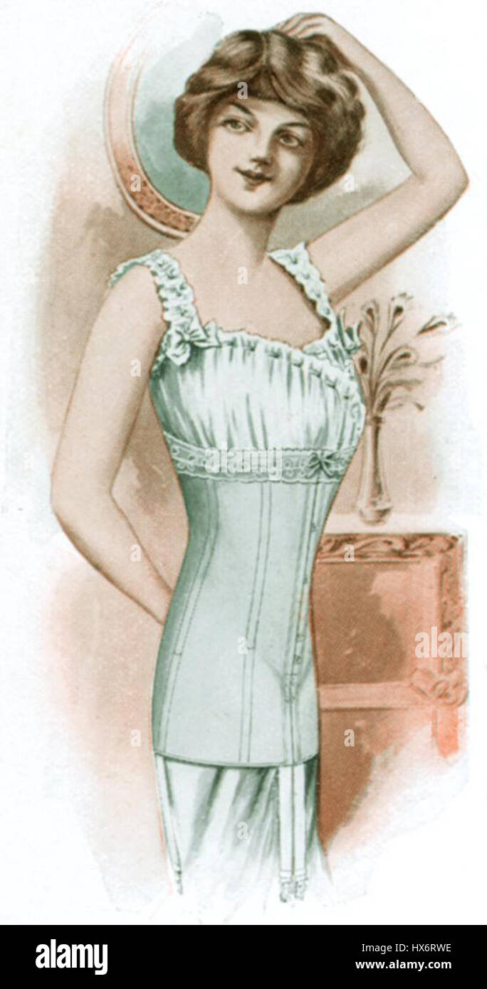 The Spirella Corsets 1913 Style 321 represents a specific design of ...