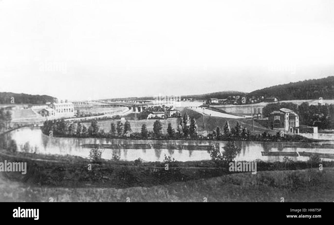 'Smuka widok 1905' depicts a scenic view from the Smuka area in 1905 ...