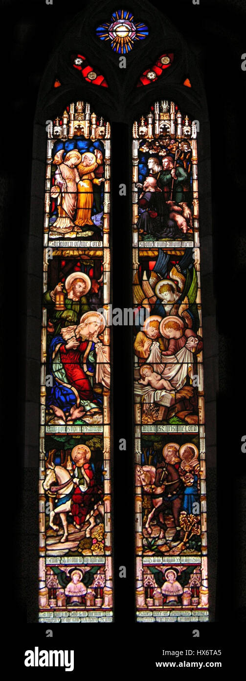 'St. John’s Nativity C&B' is a religious artwork depicting the nativity ...