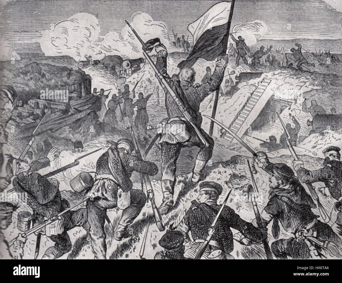 'Sturm auf die DCPpeler Schanze 1864' refers to the Battle of Dybbøl, a ...