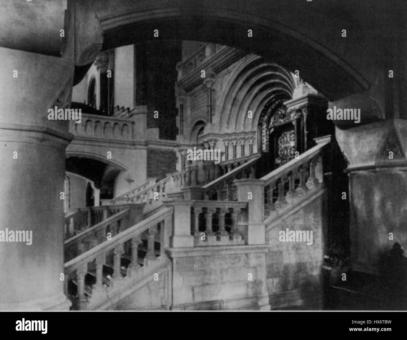 The Thoraschrein (Torah shrine) in the synagogue on Herzog Max Strasse ...