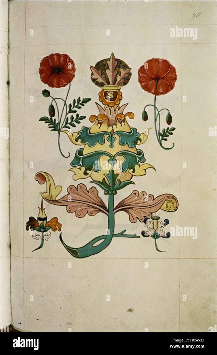 The Tudor pattern book, MS. Ashmole 1504 51, is a manuscript from the ...