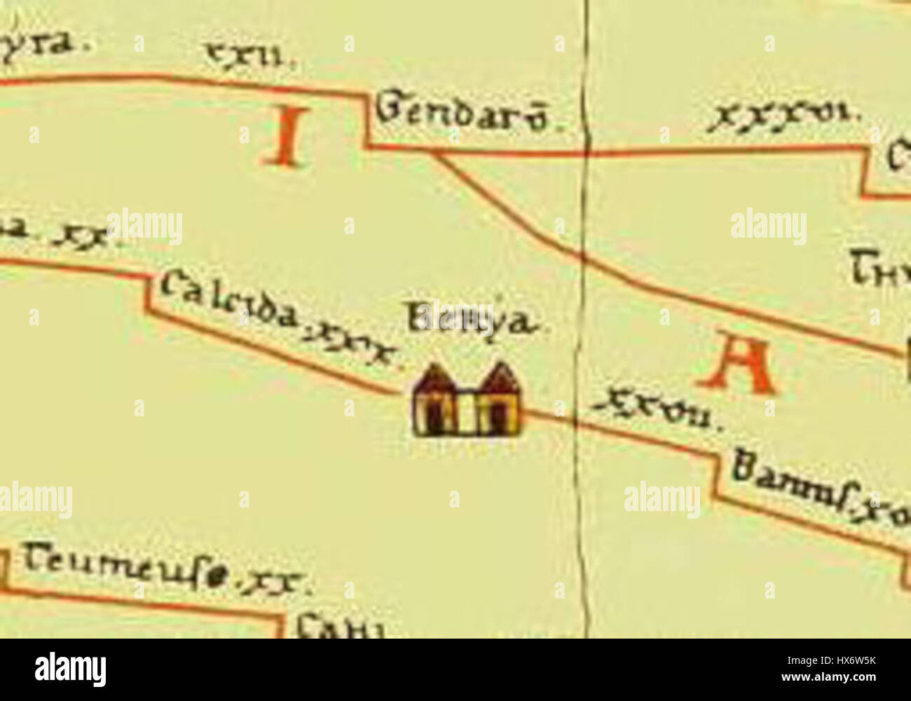 The 'Tabula Peutingeriana' is an ancient Roman map that presents the ...