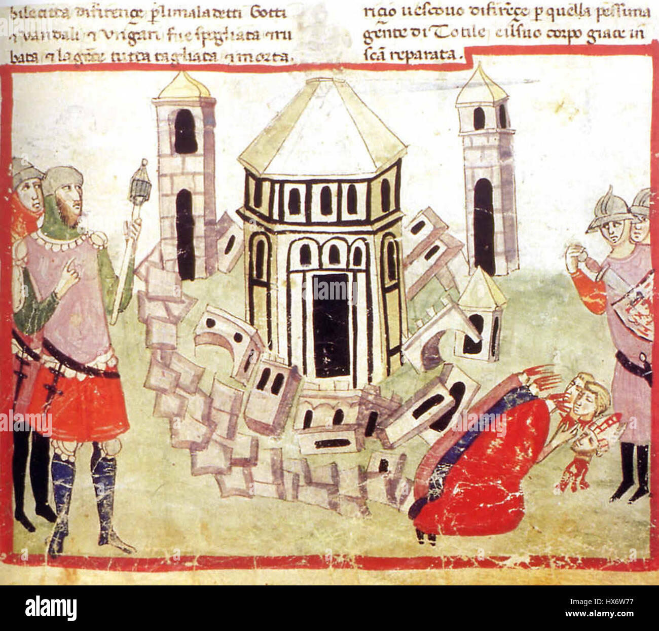 Totila was a king of the Ostrogoths who sacked the city of Florence in ...