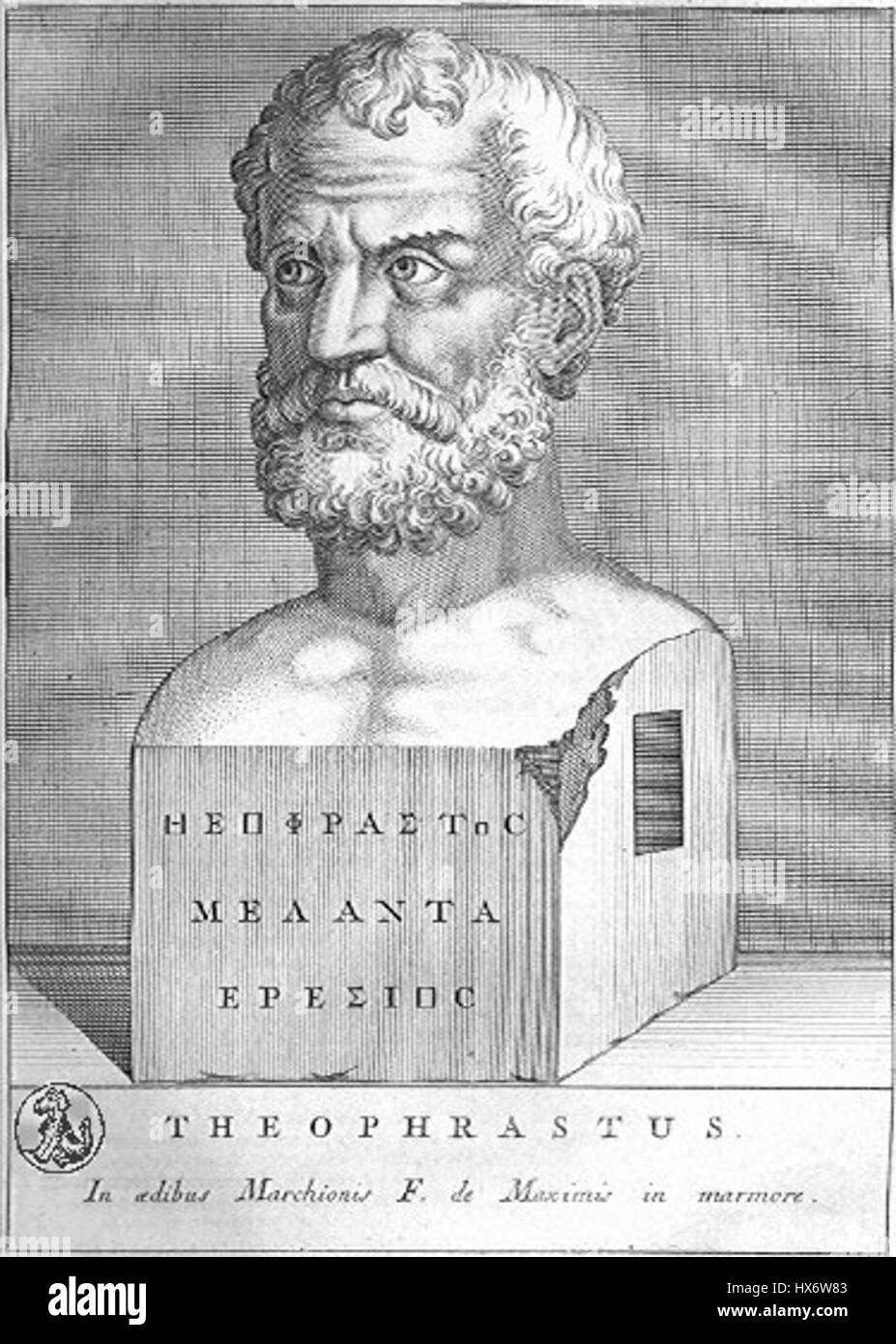 *Theophrastus* was an ancient Greek philosopher and botanist, known for ...