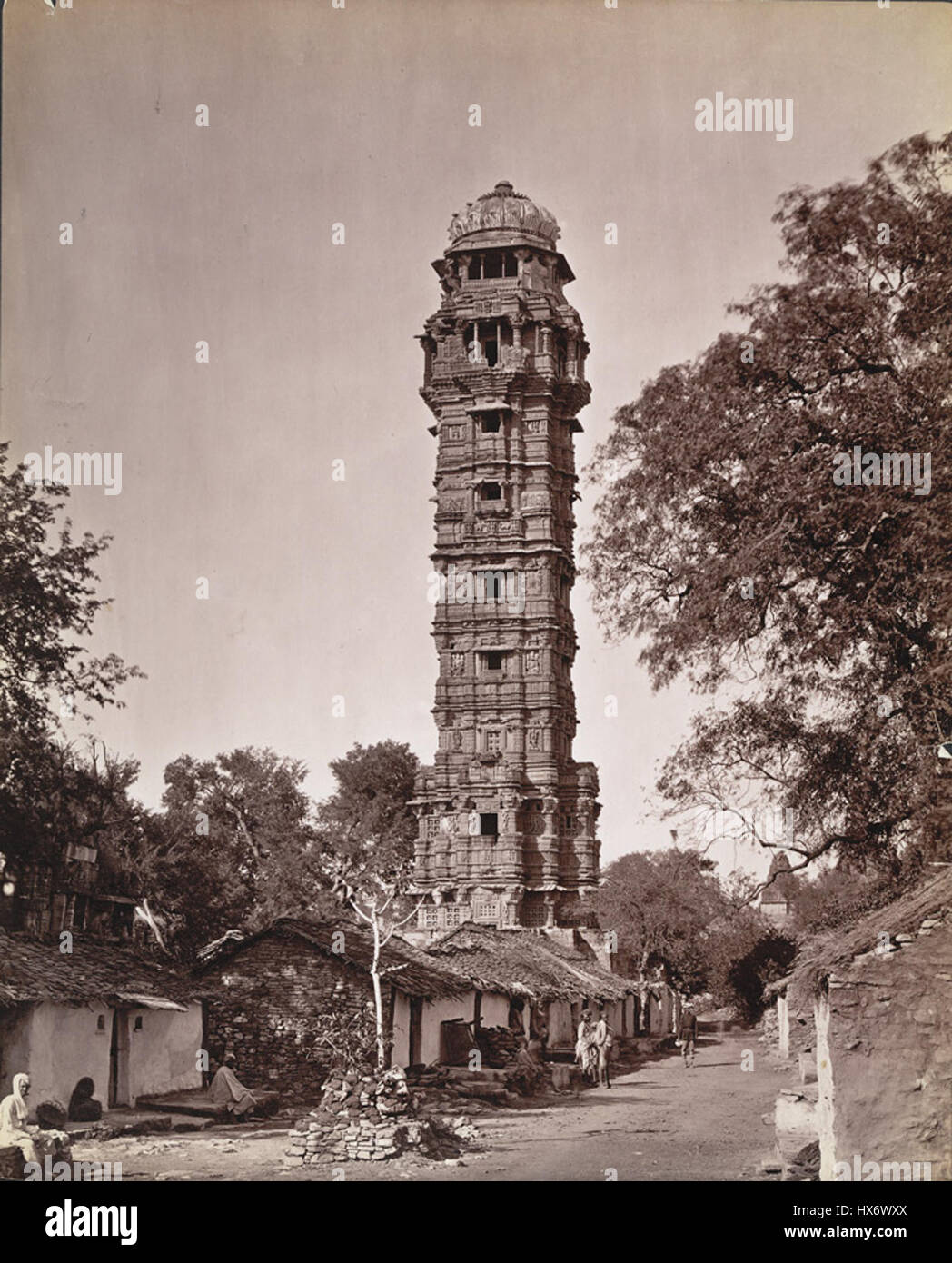 The Vijaya Stambha, or Victory Tower, is a monumental tower located at ...
