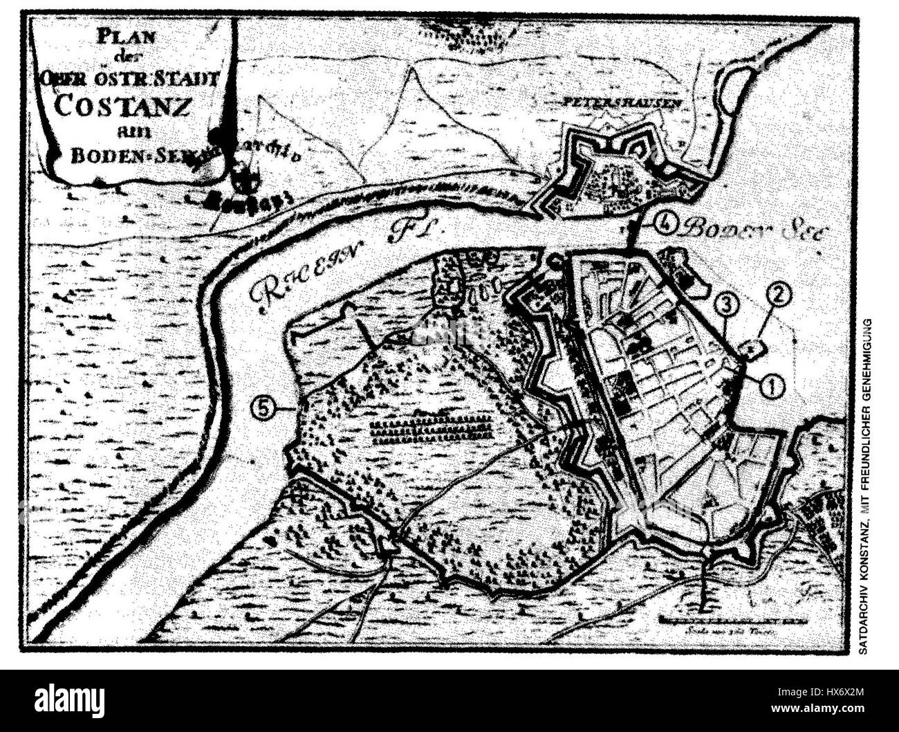 The 'Wasserwunder' in Konstanz refers to the 'Miracle of the Waters,' a ...