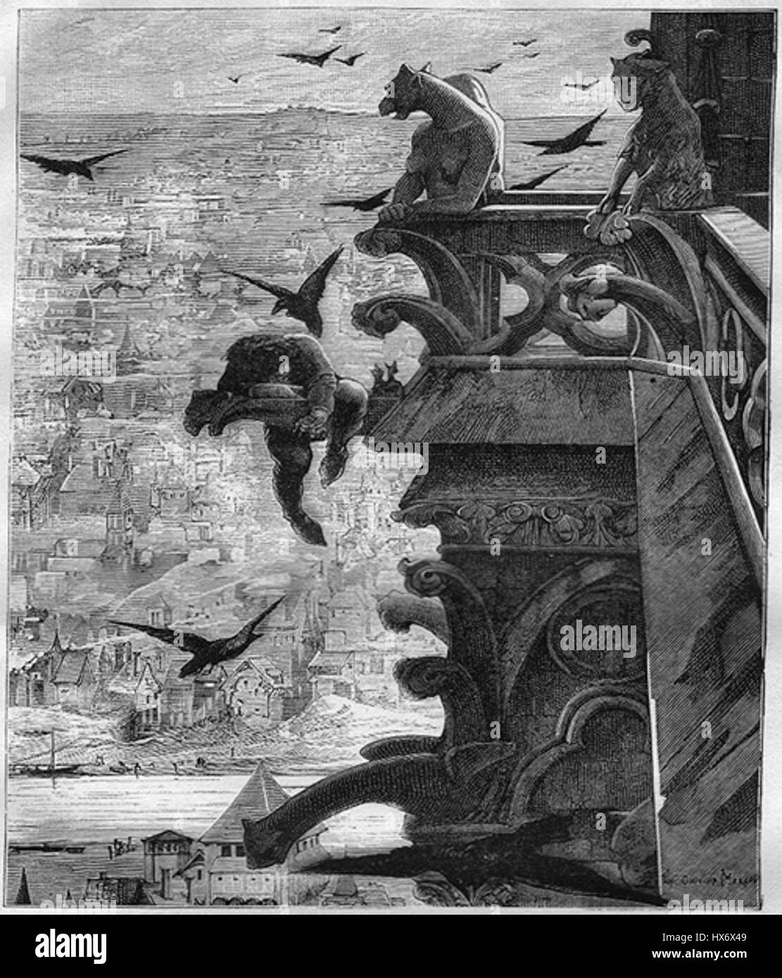 Victor hugo and paris Black and White Stock Photos & Images - Alamy