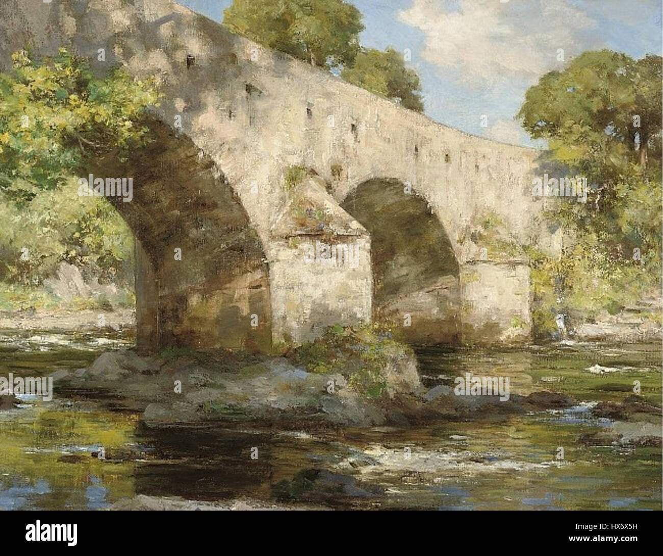 William Stewart Macgeorge Bridge East Lothian Stock Photo - Alamy