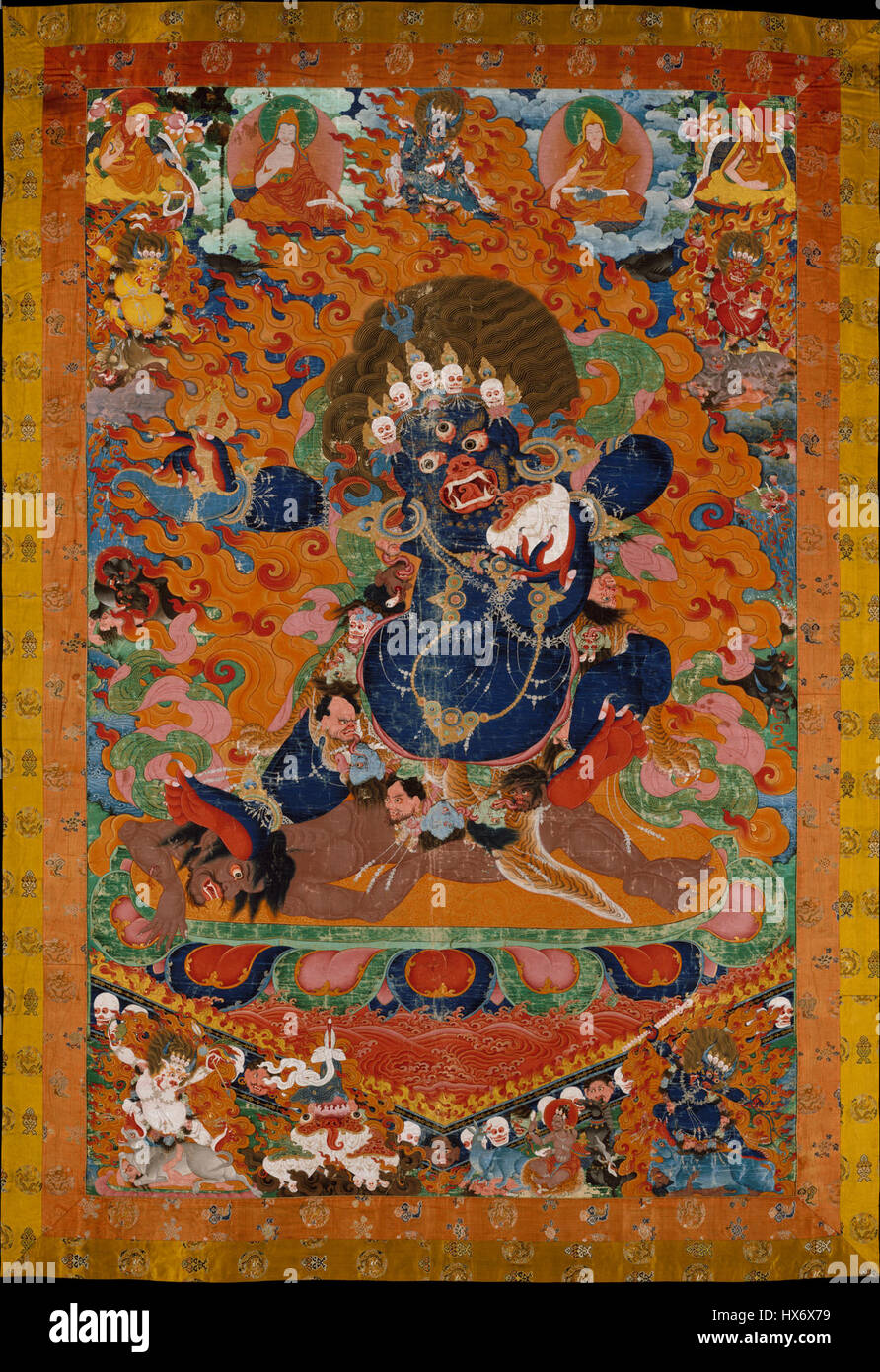 'Yama' refers to the Tibetan deity of death and the underworld in ...