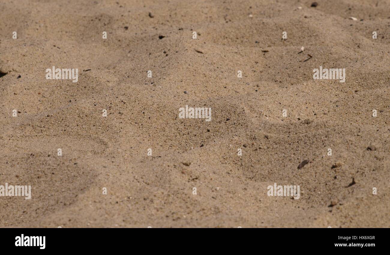 Sand on beach Stock Photo - Alamy
